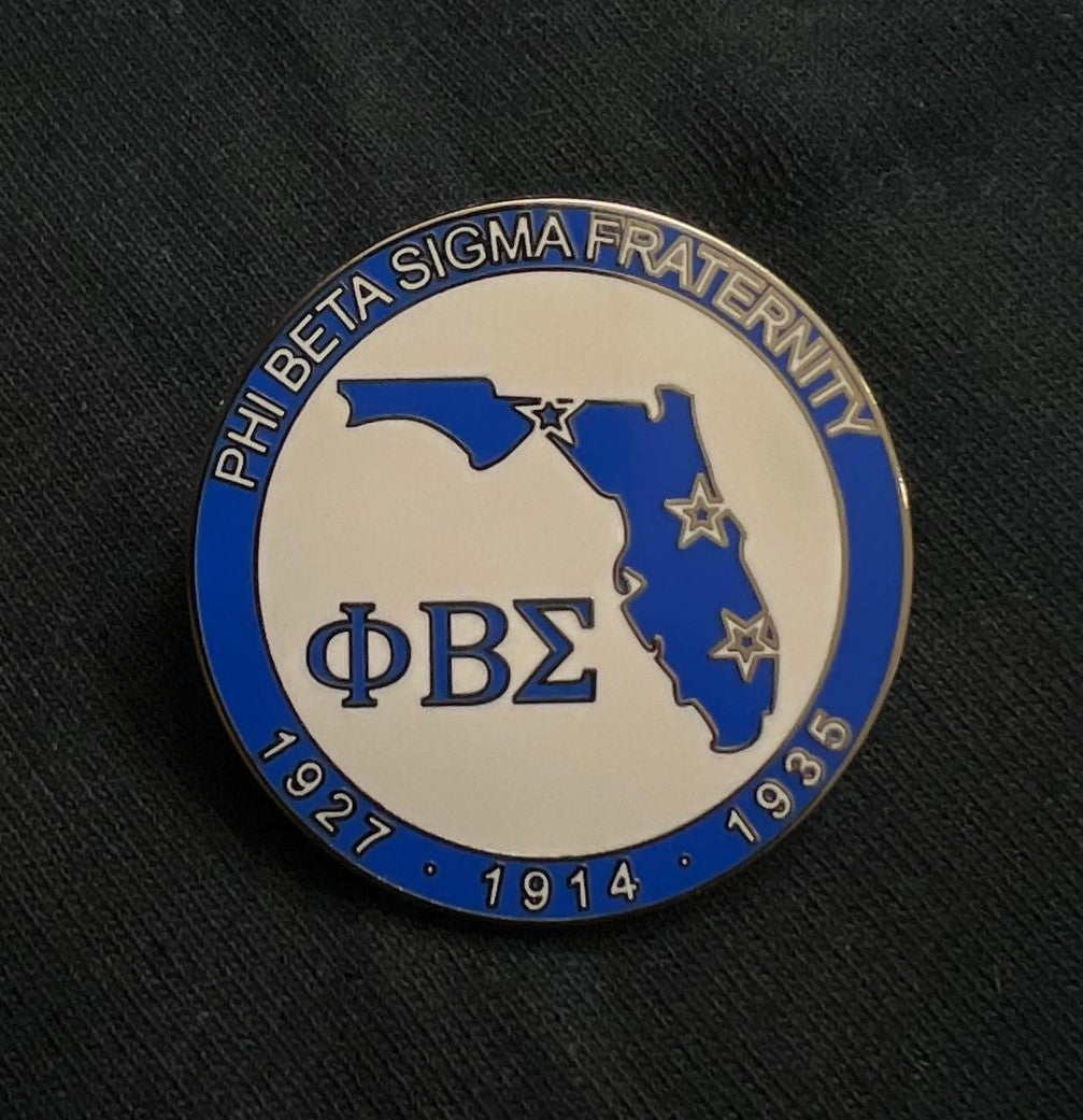 Florida Sigma State Lapel Pin – KO's Blue Store LLC
