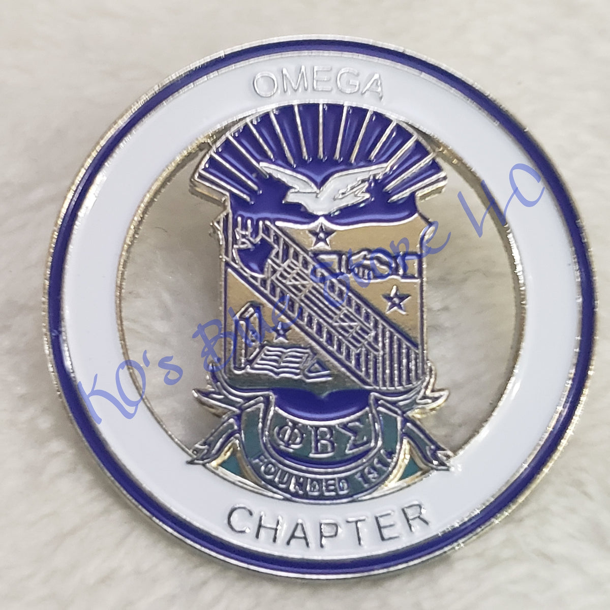 Phi Beta Sigma (Omega Chapter) Lapel Pin – KO's Blue Store LLC